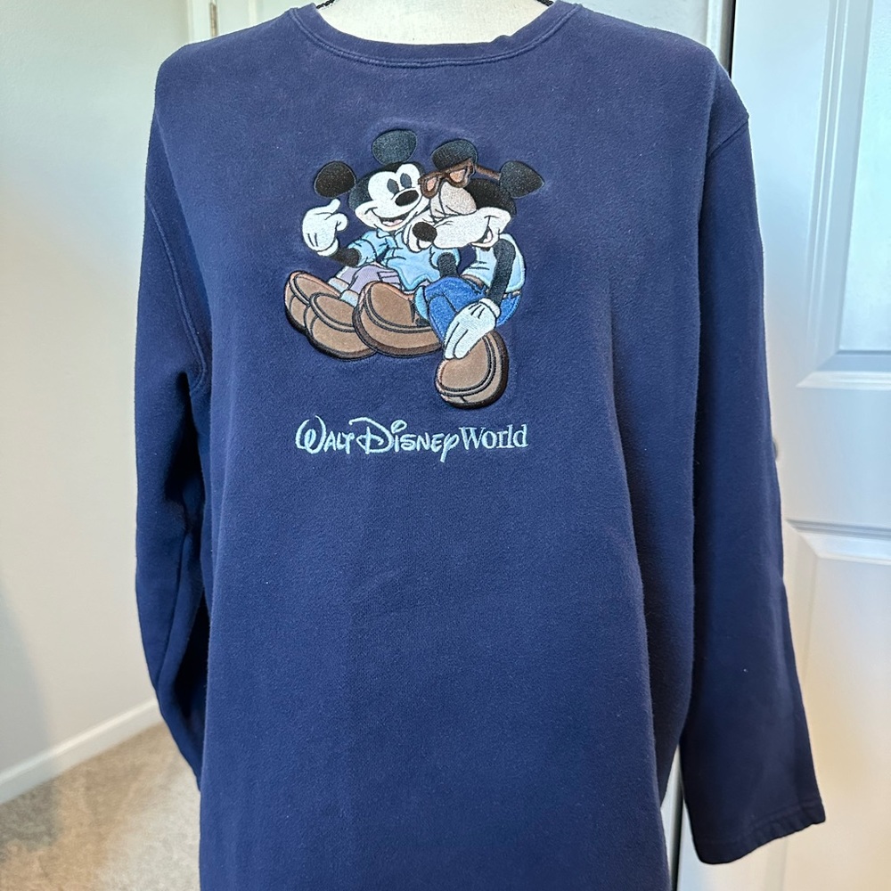 Walt Disney Work Mickey & Minnie Mouse Sweater - Gem